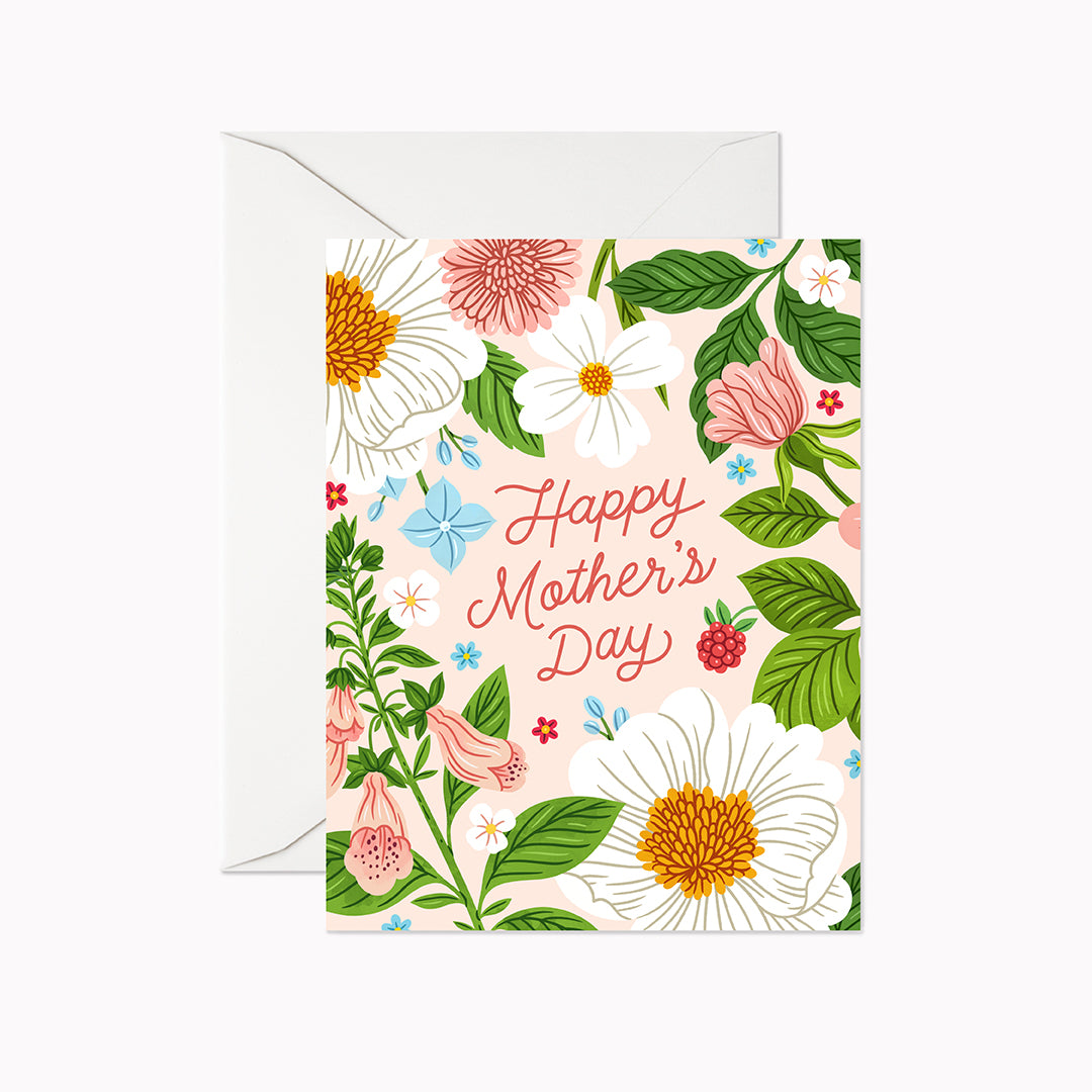 Mother's Day Garden Card - Happy Mother's Day - Linden Paper Co ...
