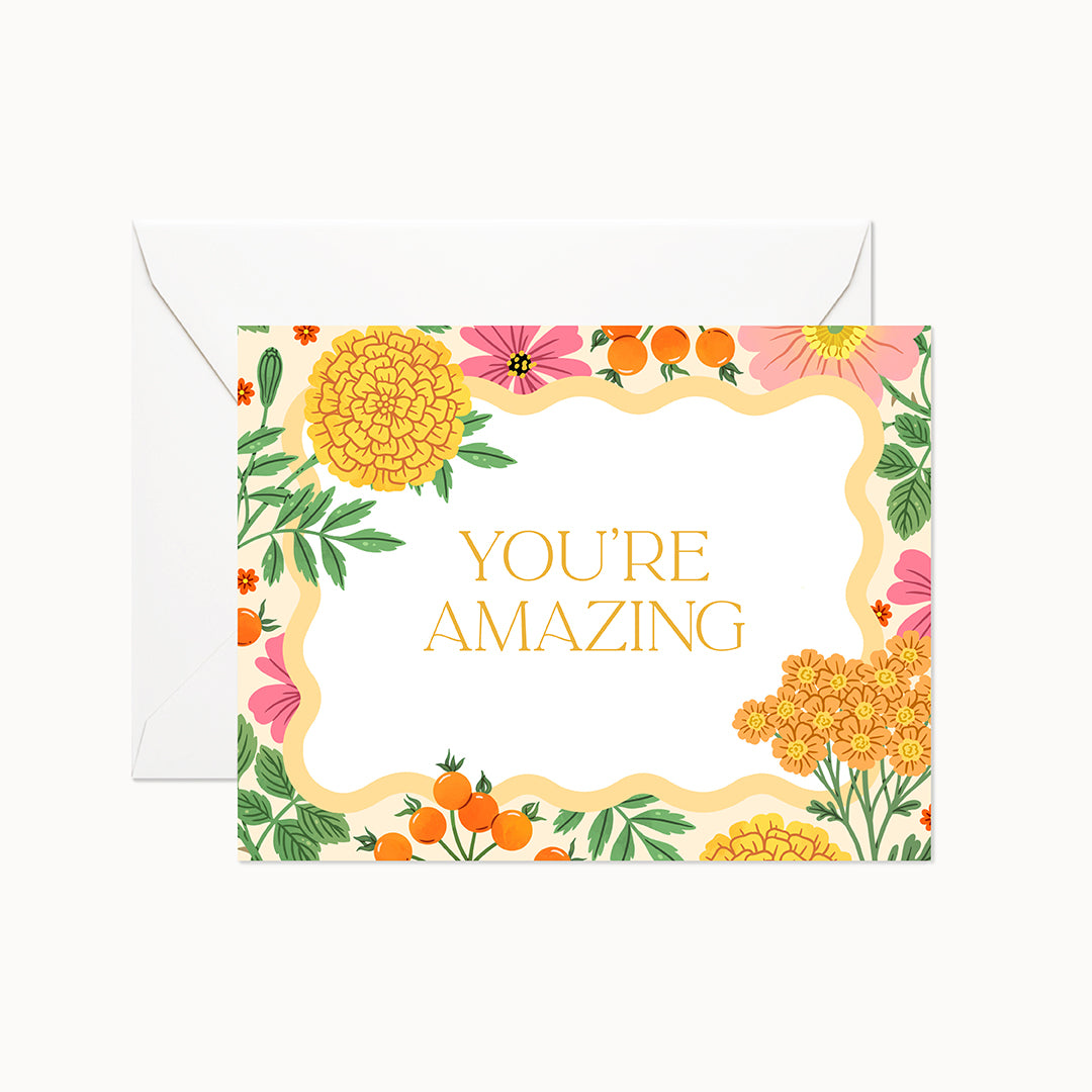 You're Amazing Card – Linden Paper Co.