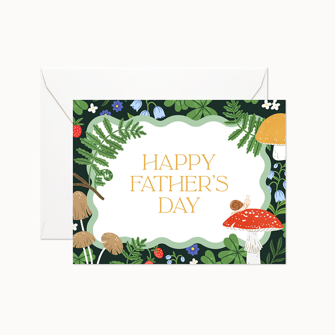 Father's Day Mushrooms Card - Wholesale – Linden Paper Co.