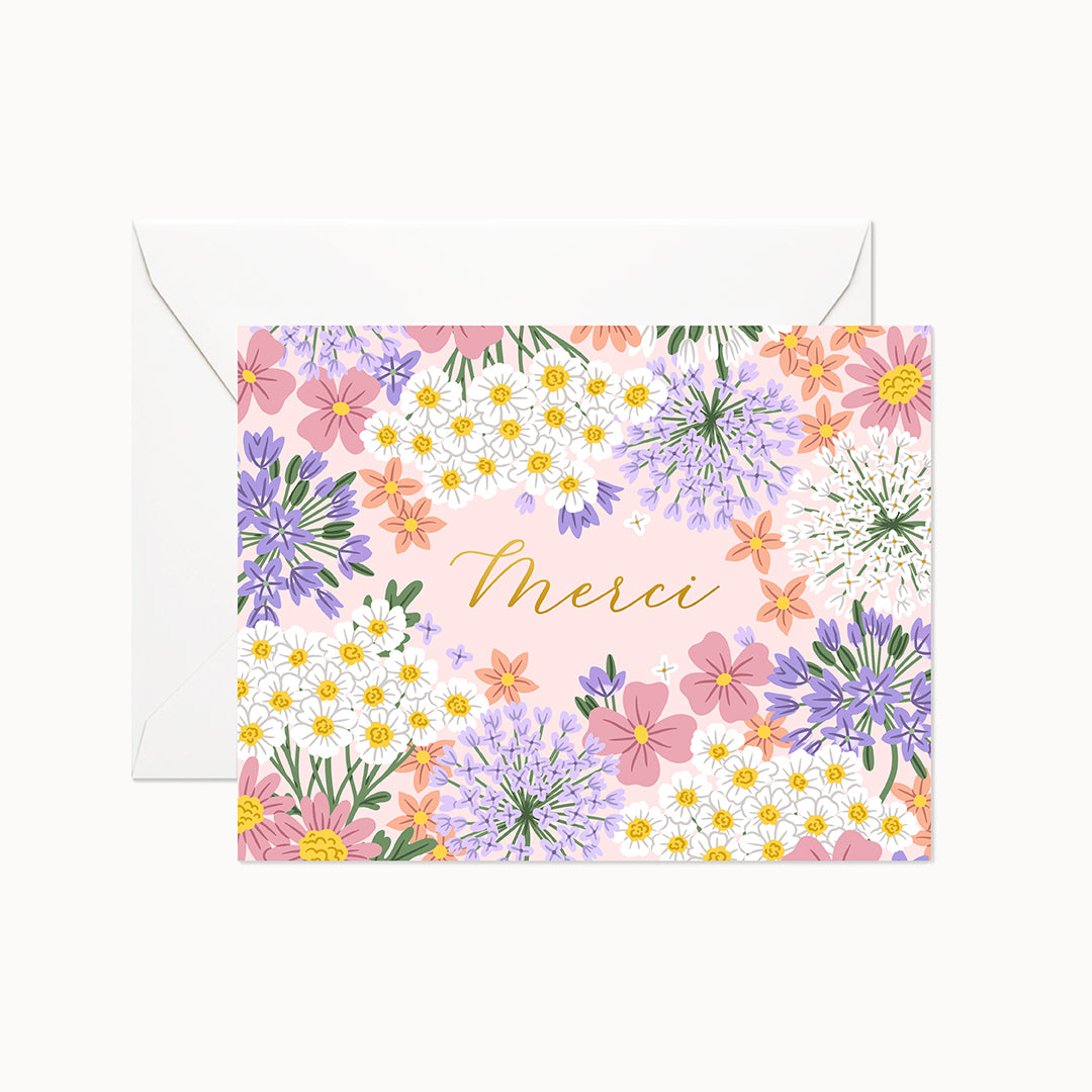 Maisie Merci Card – Linden Paper Co.
